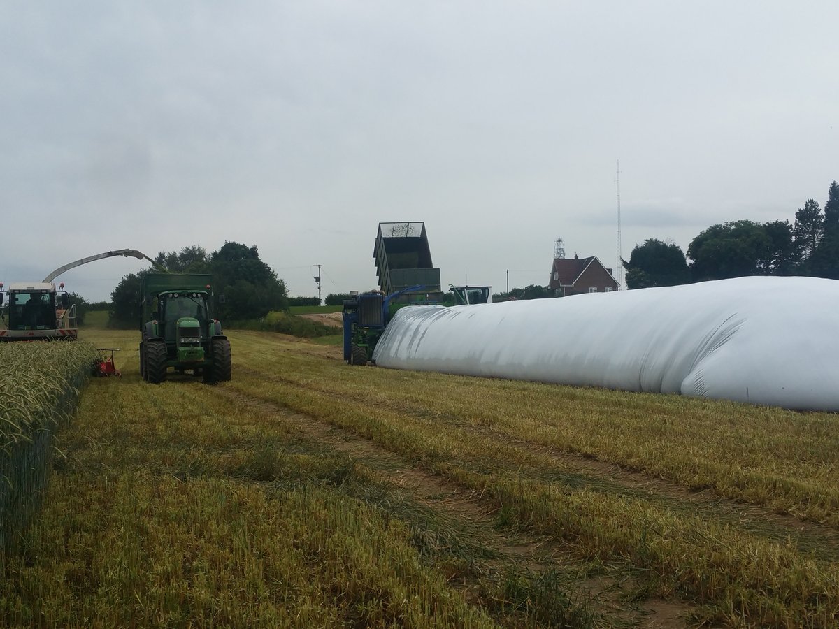 AD Feedstock Storage - AgBag Sealed Storage Systems